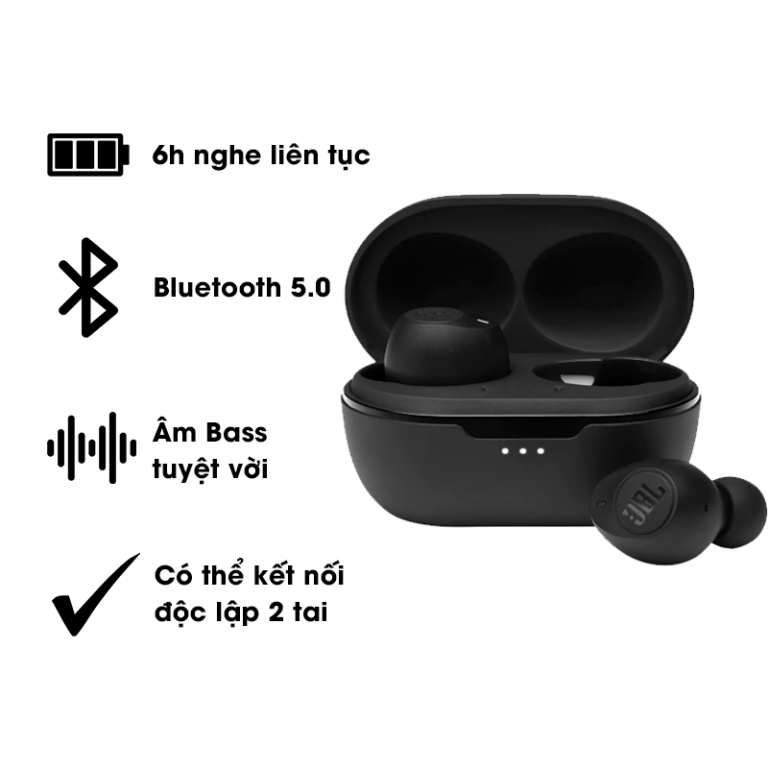 Tai Nghe Không Dây JBL Tune 115 TWS - Tai nghe chính hãng