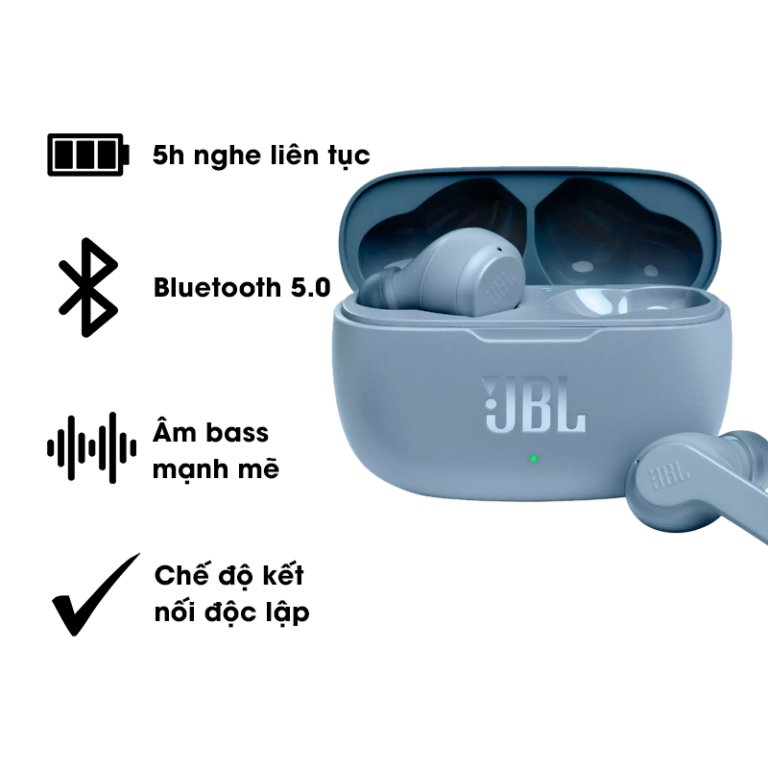 Tai Nghe Không Dây JBL Wave 200 TWS - Tai nghe chính hãng